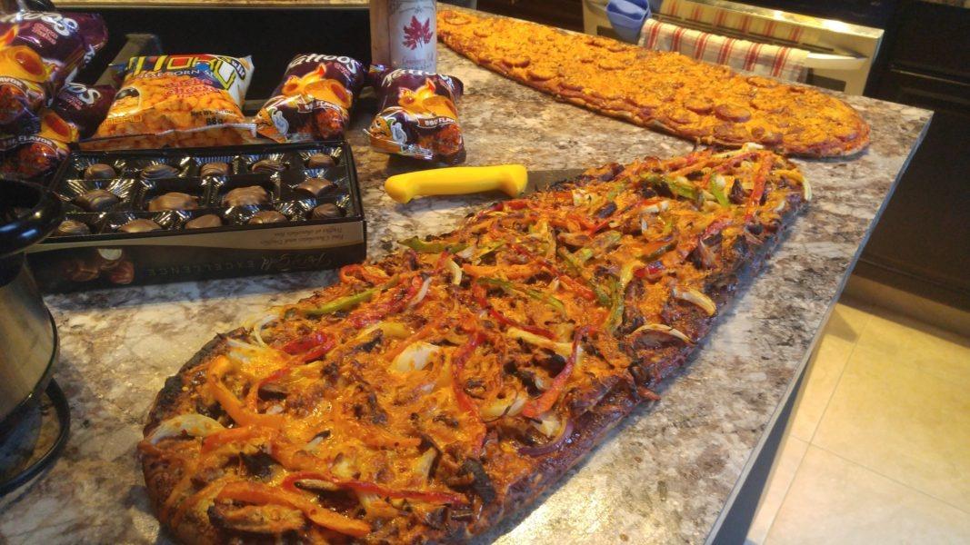 3 foot naan pizzas » RecipeCollage.com